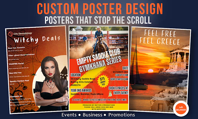 Design eye catching event posters and flyers by Marina_art_box | Fiverr