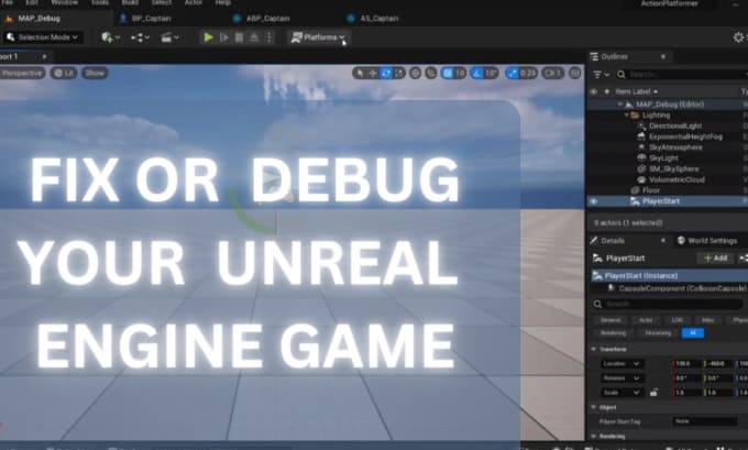 Fix or debug your unreal engine game, unreal game development by ... Fix or debug your unreal engine game, unreal game development by ...