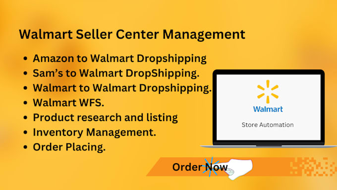 Be your walmart 2 step dropshiping and wfs va by Aqsajabeen55 | Fiverr