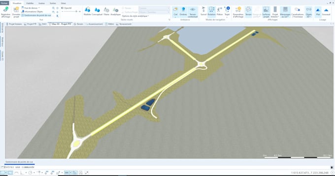 Roads model and infrastructure in autocad,mensura,covadis by Abdelhakimmimou | Fiverr