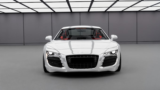 Produce a realistic 3d car rendering, car modelling or animation by ...