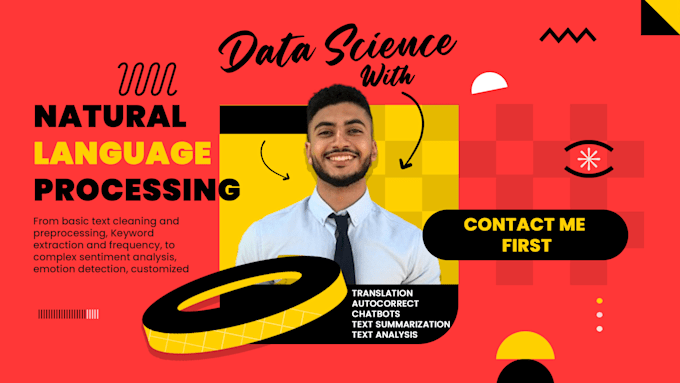 Do nlp chatbot solutions and text analysis for you by Nasmansouri | Fiverr