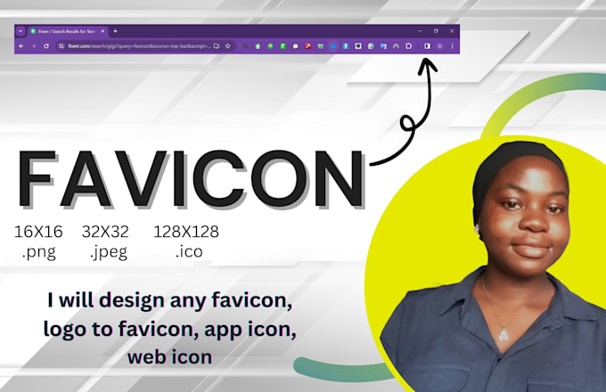 Design favicon, logo to favicon, modern app icon, web icons by Mia ...