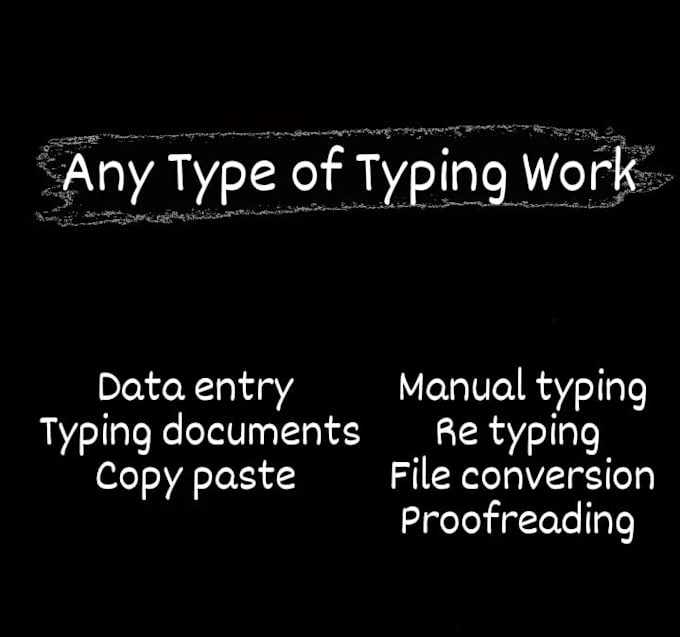 Data entry, typing work by Anmol_afzal | Fiverr Data entry, typing work by Anmol_afzal | Fiverr