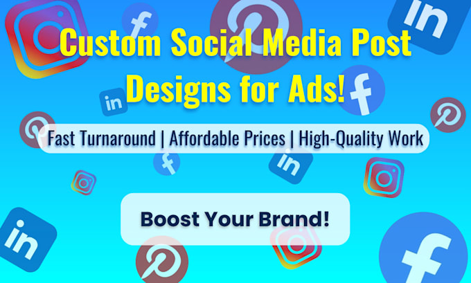 Create cool static instagram facebook post story ad by Huzefman | Fiverr