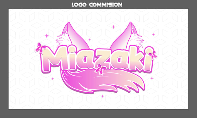 Design cute japanese style logo for vtuber and streamer by Titaniadwi ...