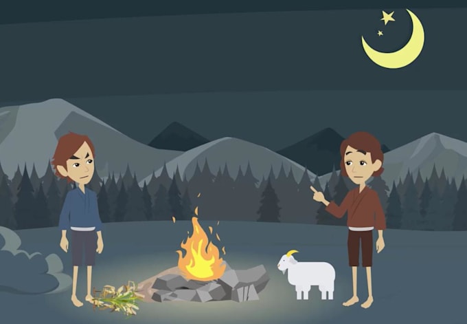 Make 2d animated explainers bible story animation video by ...