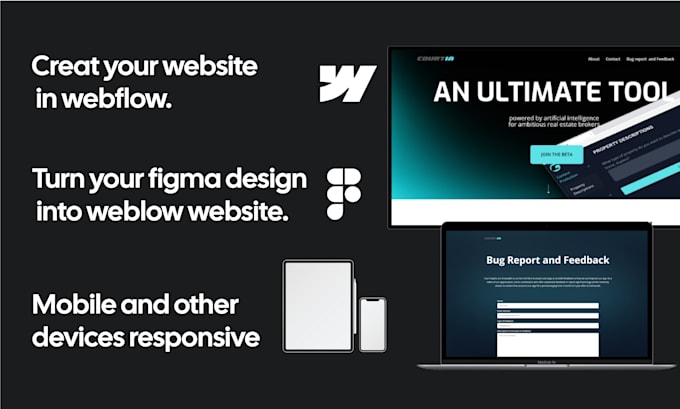 Design, redesign, convert your figma to webflow, wordpress by Chichtuu | Fiverr
