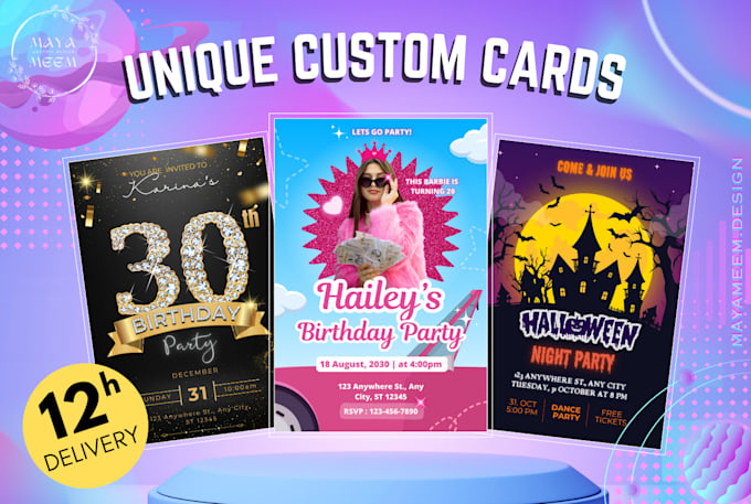 Design your invitation, card, brochure, flyer etc by Mayameemdesign ...