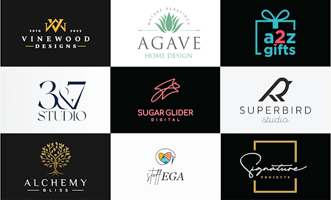 Design modern art and design logo by Innovatixdesign | Fiverr