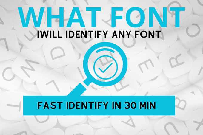 Perfectly identify any font very fast find fonts by Younessdidi | Fiverr