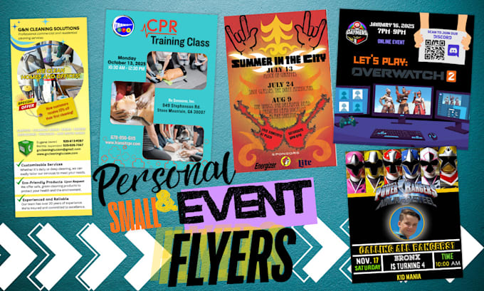 Design personal event flyers by Taylorw933 | Fiverr