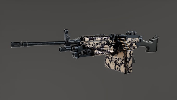 Create gun skins for your game by Vlatkoart | Fiverr