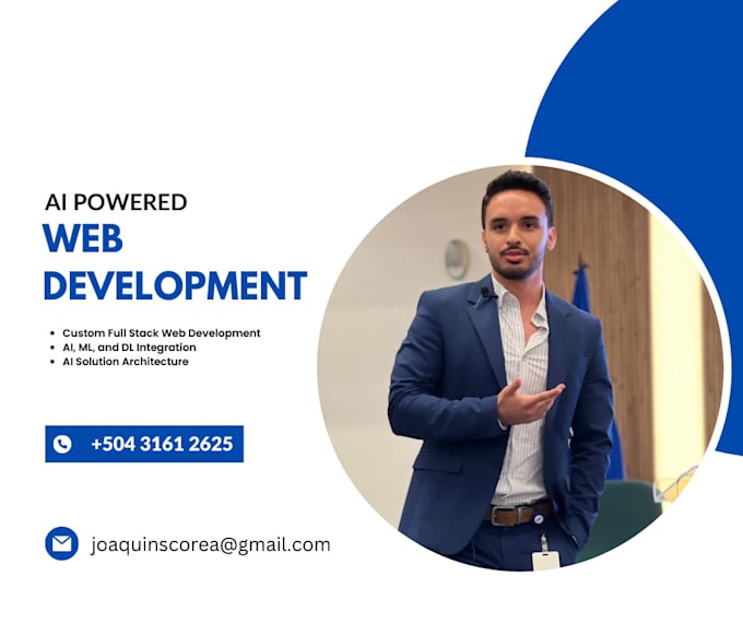 Develop ai powered web applications and chatbots by Joaquinfsc | Fiverr Develop ai powered web applications and chatbots by Joaquinfsc | Fiverr