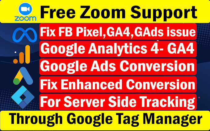 Fix facebook pixel, google ads, ga4 ecommerce, conversion tracking, tag manager by Analytics ...