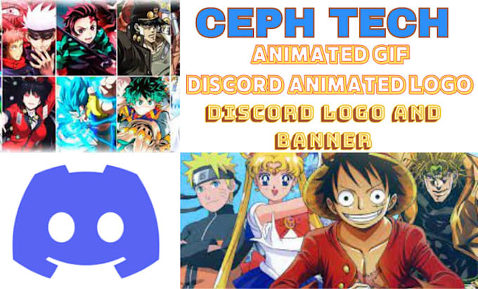 Design and animate logo, icons, pfp, and banners for discord by Ceph ...
