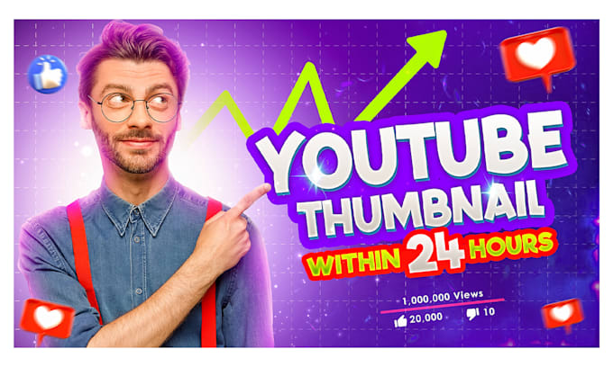 Design eye catchy attractive youtube thumbnail in 24 hours by Saiyaad ...