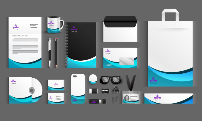 Design awesome branding stationary for your business by Ranjha704 | Fiverr Design awesome branding stationary for your business by Ranjha704 | Fiverr
