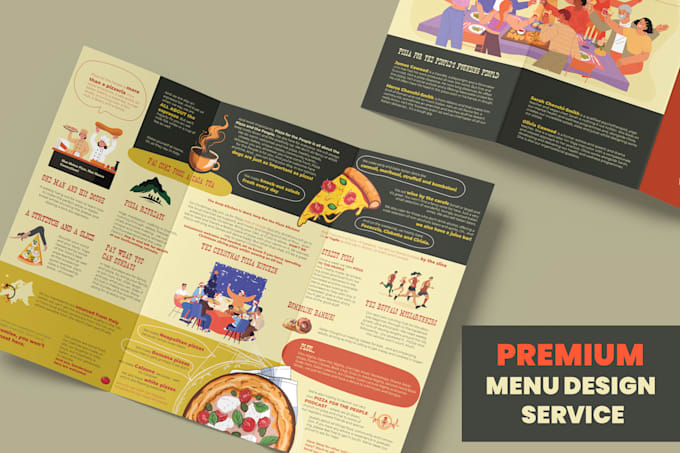 Design a premium menu food poster for your restaurant cafe bar event by ...