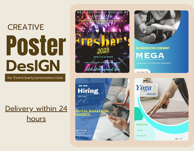 Make canva posters, advertising poster, invitations by Yashprajapat873 ...