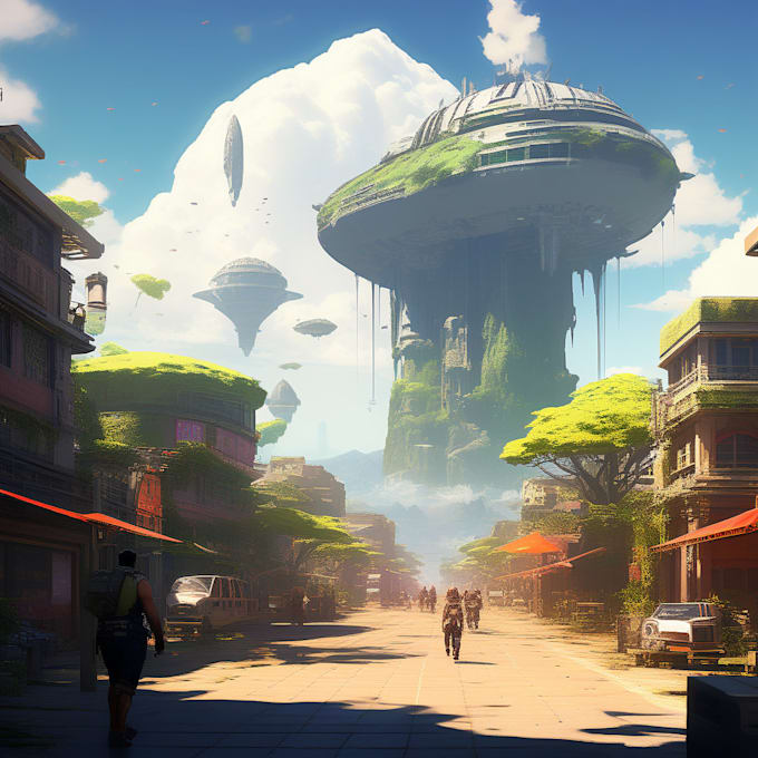 Make concept art, illustration, original art by Chywizypoluk | Fiverr