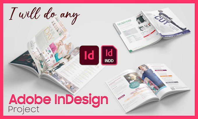 Do any graphic design work in adobe indesign by Samiulshaonsuku | Fiverr