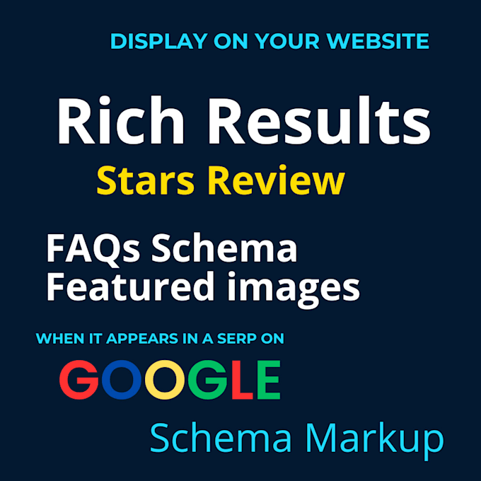 Configure schema markup generator for structured data rich snippets by Primaryeducator | Fiverr