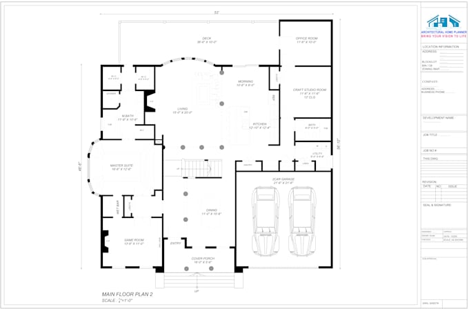 Draw professional architectural autocad floor plans and elevations very ...