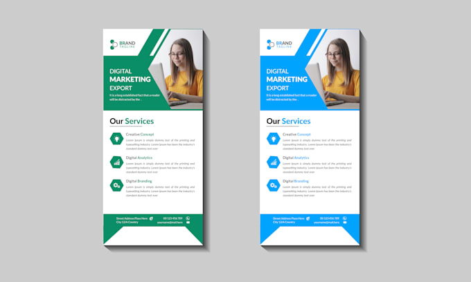 Design professional rack card design by Ashiqul05 | Fiverr