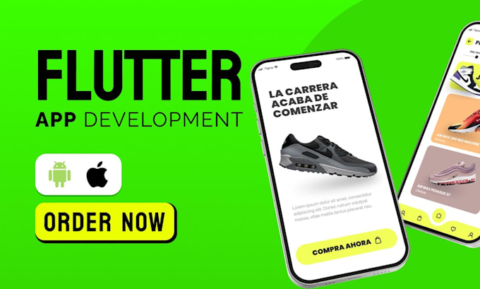 Do Ios Android Mobile App Development Using Flutter By Zarafshanrashid