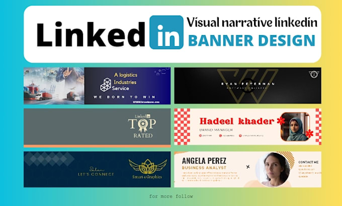 Design stand out linkedin banners covers, headers by Smart4gfx | Fiverr