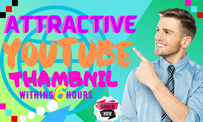 Design attractive eye catchy youtube thumbnail by Muzahidul100 | Fiverr