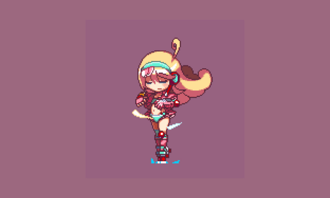 Draw Pixel Sprite Sheet 2d Character Game Art Nsfw Game Illustration