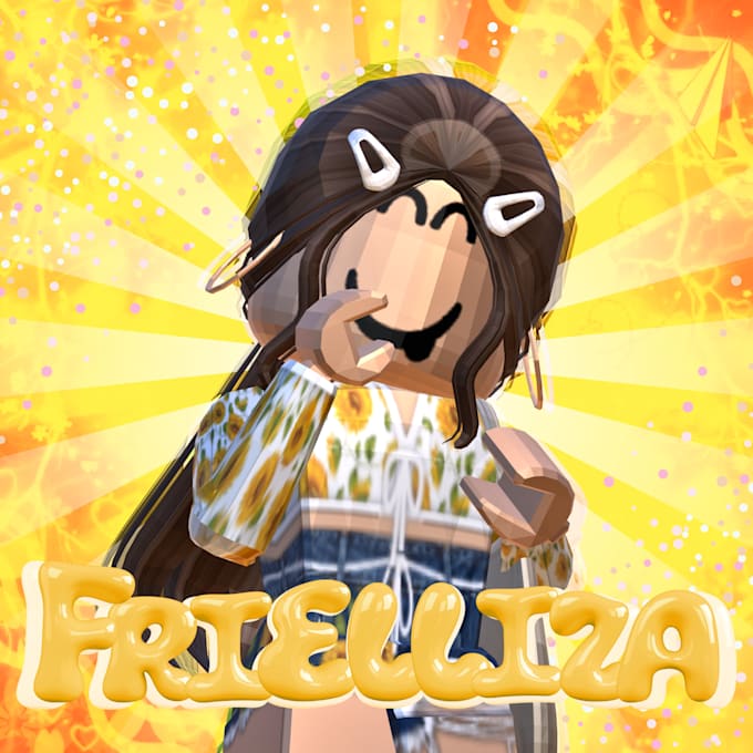 Make you a cool roblox gfx pfp by Frielliza | Fiverr