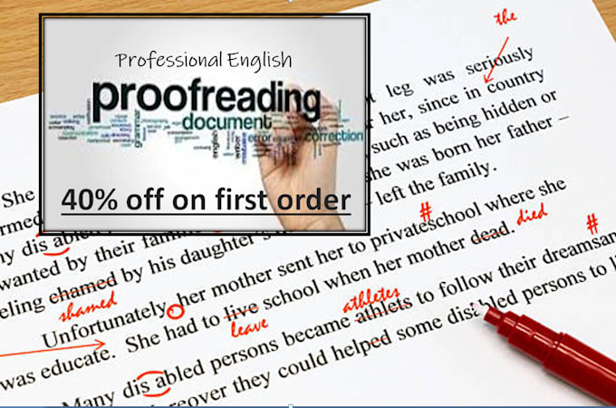 Professionally edit and proofread your english documents by ...