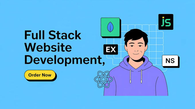 Build a responsive mern stack website with react next and nodejs by Eagleshamir | Fiverr