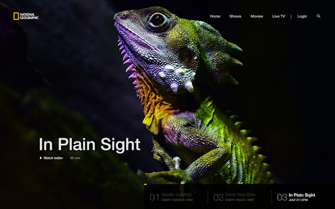 Design 3d animated hero section for website, ux ui by Andrew_michael2 ...