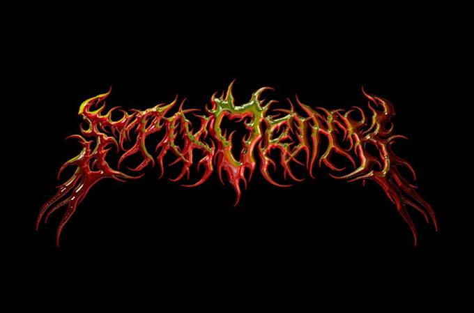 Create custom extreme death metal brutal logo for you by Alpine_libe ...