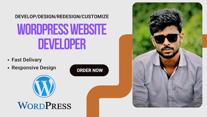 Develop wordpress website with responsive web design by Syedrayhan54491 | Fiverr