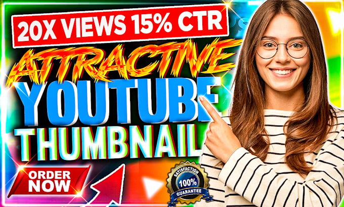Design eye catchy amazing youtube thumbnail within 3 hours by Mrshahin ...