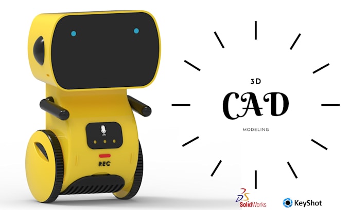 Do cad design ,2d drawing 3d printing files using solidworks by Niraj ...