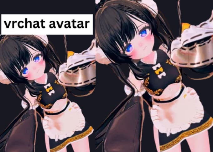Custom Vrchat Furry Avatar Anime 3d Model Nsfw Vrc For Vtuber Vseeface