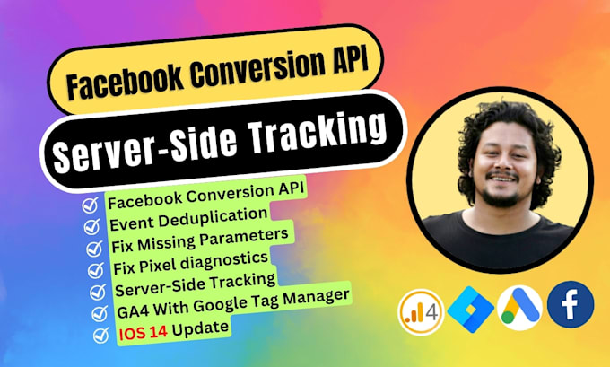Fix or setup meta facebook pixel conversion api server side tracking by gtm by Al_imrann | Fiverr