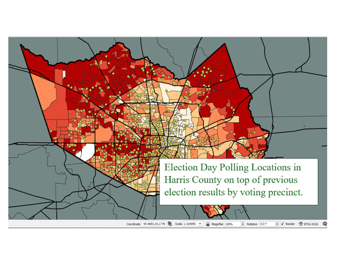 Create gis maps that visually display data by Alexdclucas | Fiverr