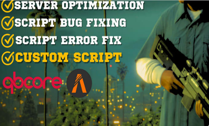 Fix your fivem server bugs and qbcore by Dammy_deve | Fiverr Fix your fivem server bugs and qbcore by Dammy_deve | Fiverr