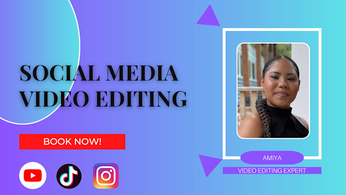 Edit captivating videos for social media platforms by Amiyaedits | Fiverr