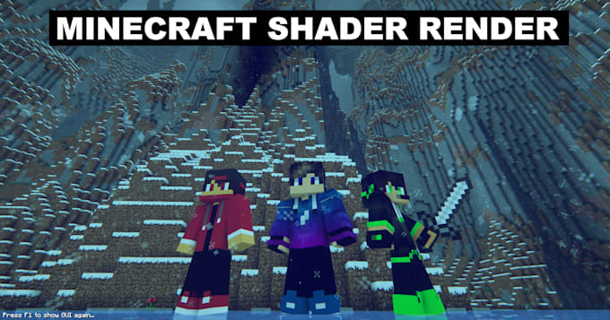 Make vanilla minecraft render shaders with your skin by Naufalafif2015 ...