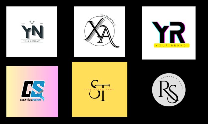 Do modern aesthetic logo design with free brand guidelines by Mr ...
