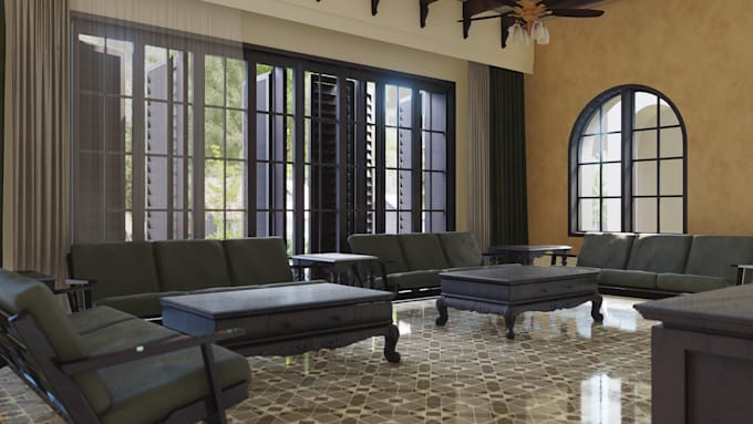 Create photo realistic interior renders by Rahemansaiyed | Fiverr
