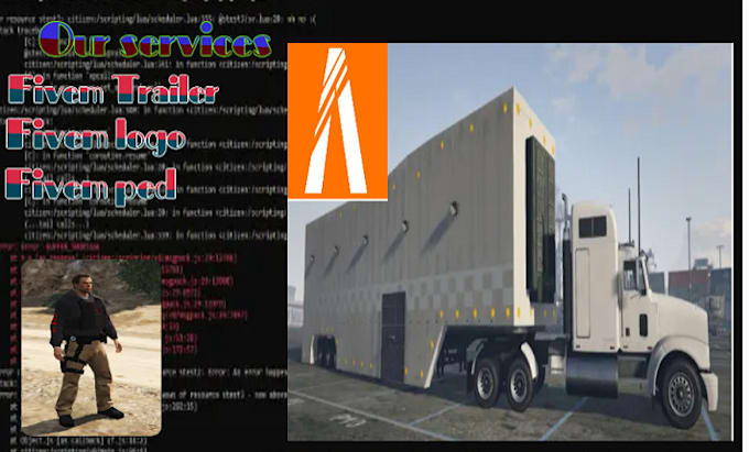 Create a costume fivem trailer,fivem logo,fivem script, by Dave_vrc | Fiverr